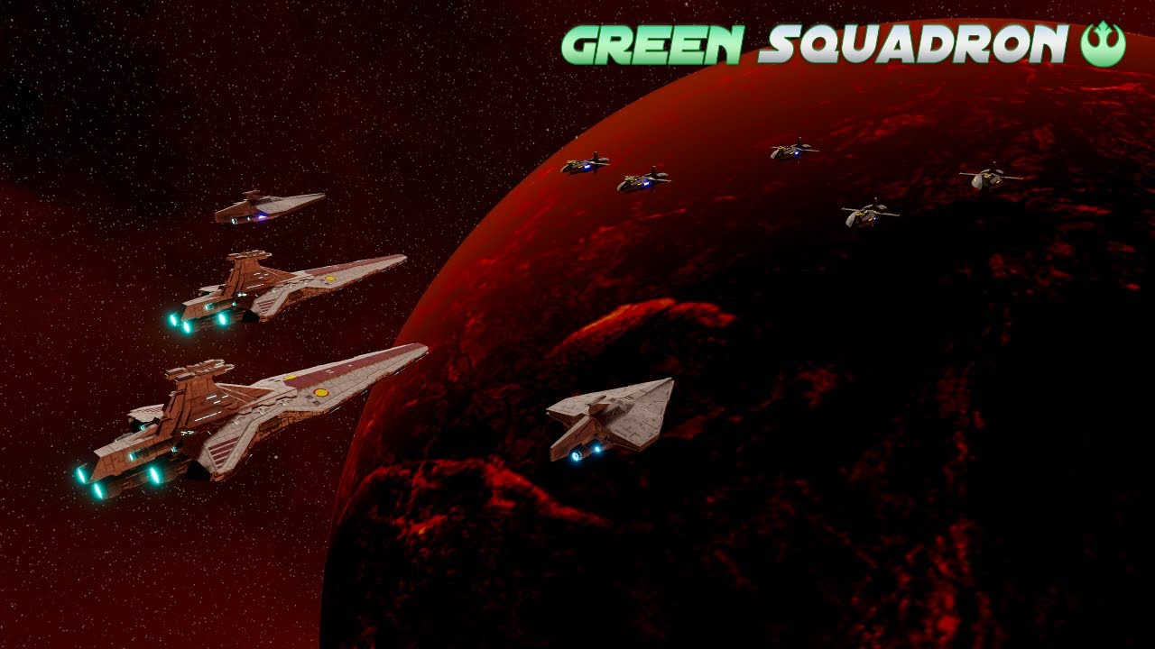 Green Squadron V8.1 Demo - A Star Wars Fan Game - YouTube
