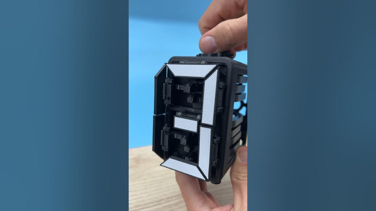 Rack Driven 7 Segment Display - YouTube