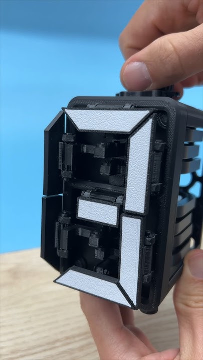 Rack Driven 7 Segment Display - YouTube