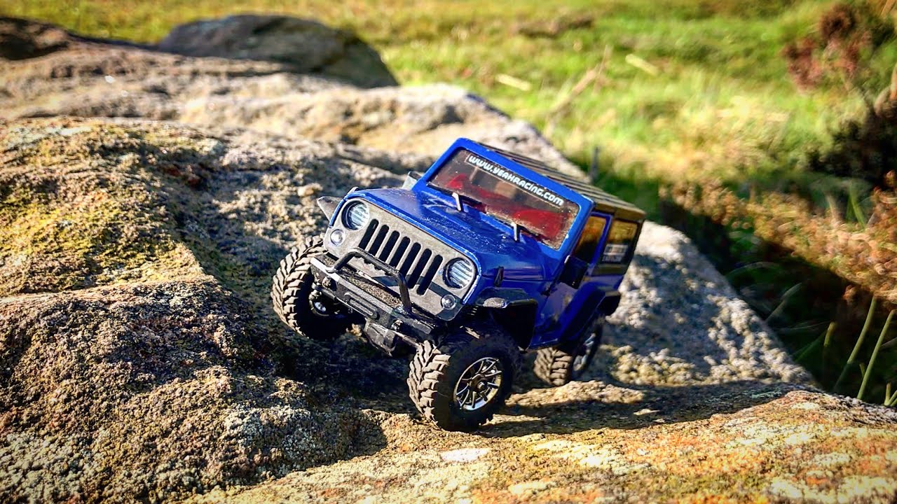 RC CRAWLING UK Orlandoo Jeep Micro Crawler - YouTube