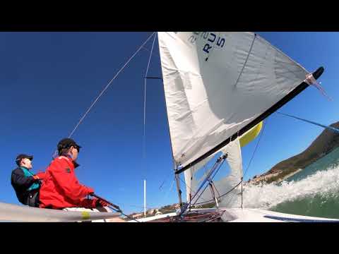 Sailing Flying Dutchman Lake Abrau