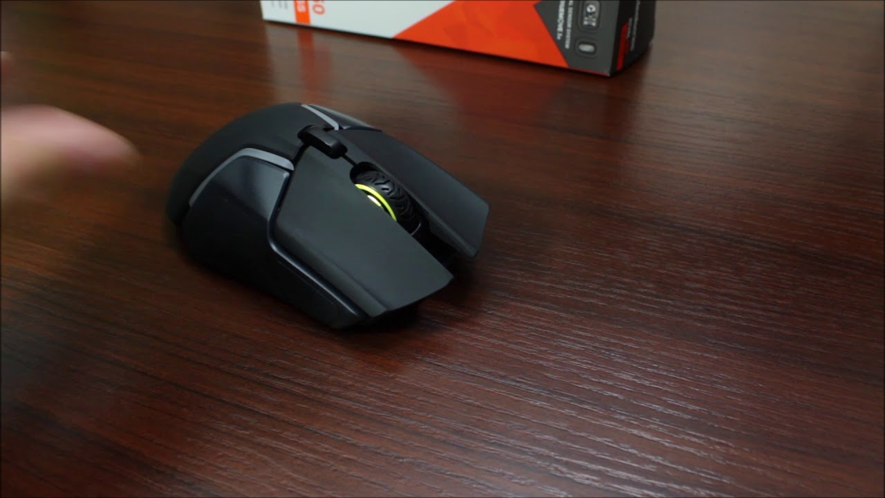 SteelSeries Rival 650 WIreless - wskaźnik baterii - YouTube