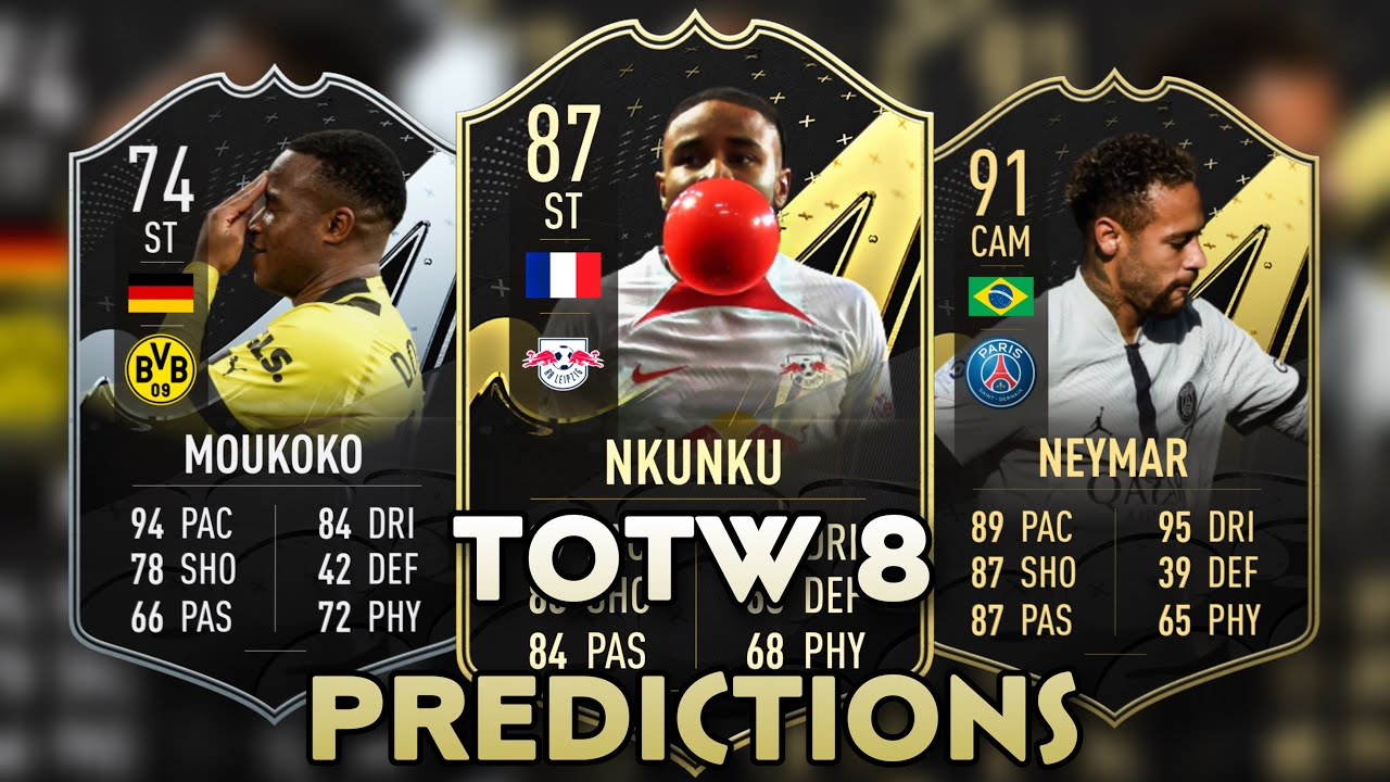 TOTW 8 PREDICTIONS! FIFA 23 ULTIMATE TEAM - YouTube