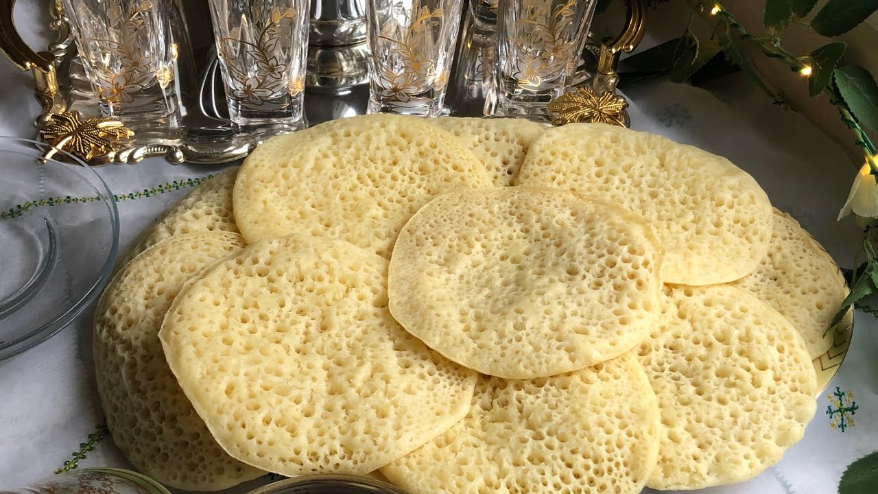 Baghrir moroccan pancakes البغرير المغربي - YouTube