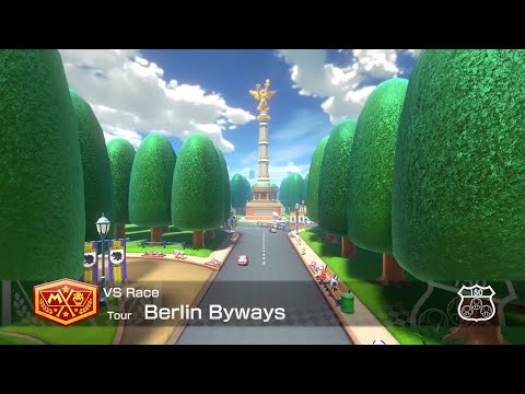 Mario Kart 8 Deluxe - Berlin Byways (Tour) - YouTube