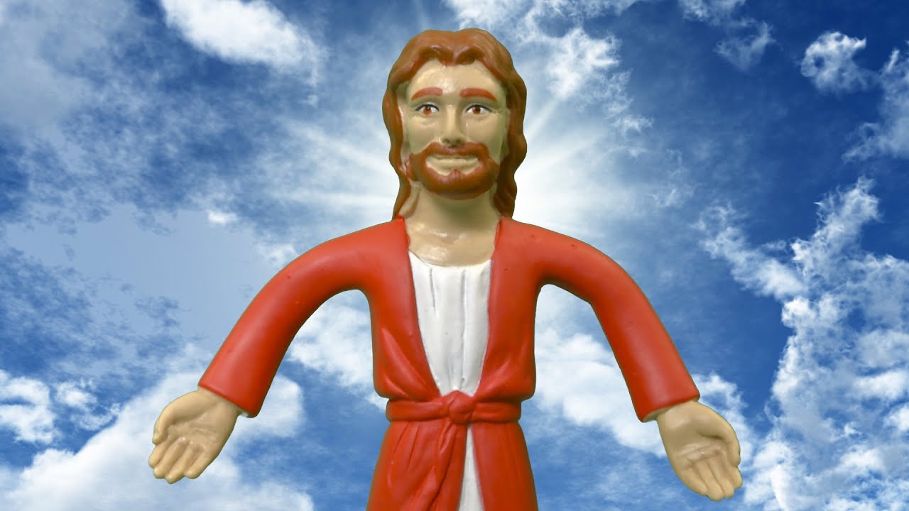 Bendable Jesus of Nazareth from NJ Croce - YouTube