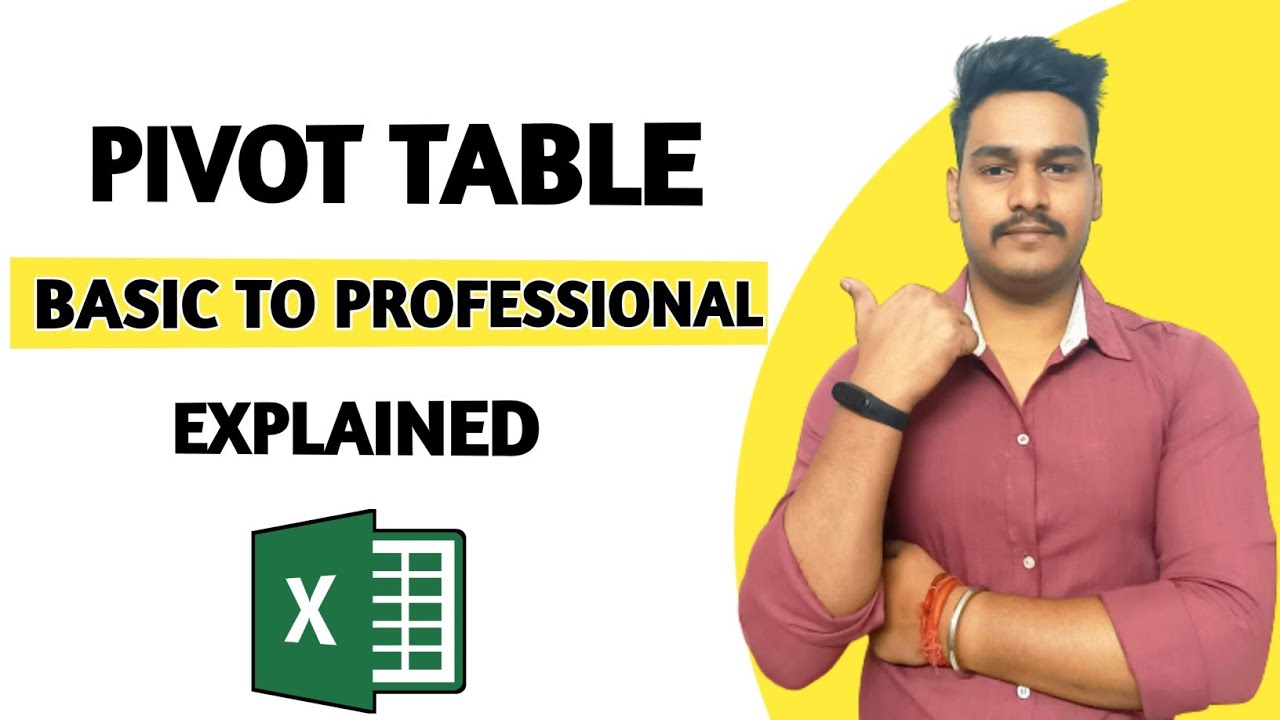 Pivot Tables in Excel Explained | Pivot Functions | Computer with ...