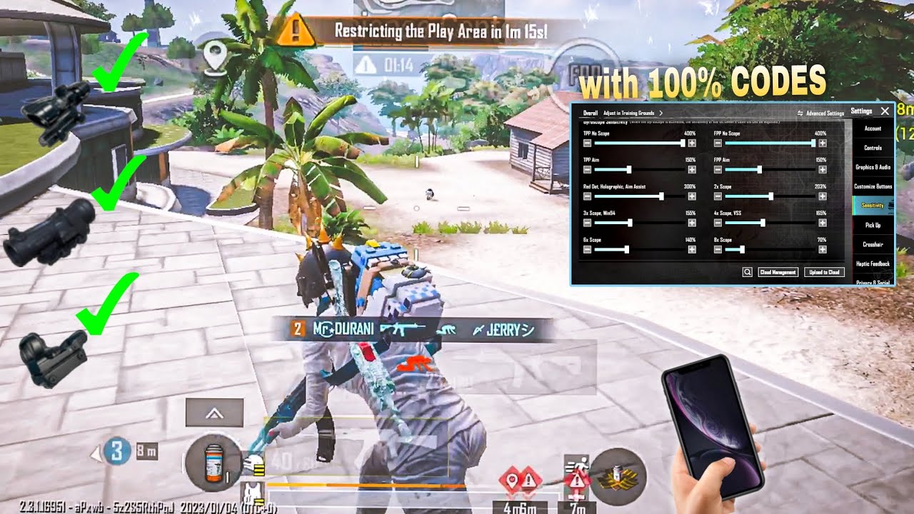 New pro sensitivity settings for Pubg Mobile | Perfect sensitivity and ...