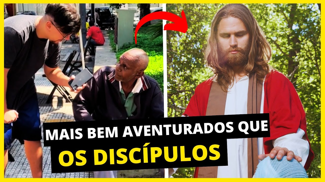 VOCÊ PODE SER BEM MAIS FELIZ QUE OS DISCÍPULOS DE JESUS - YouTube