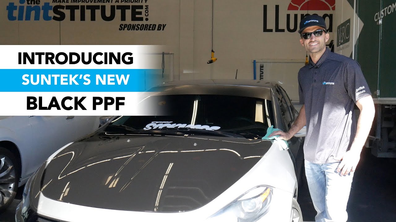 Introducing Suntek's New Black PPF [ Easy Upsell! ] - YouTube