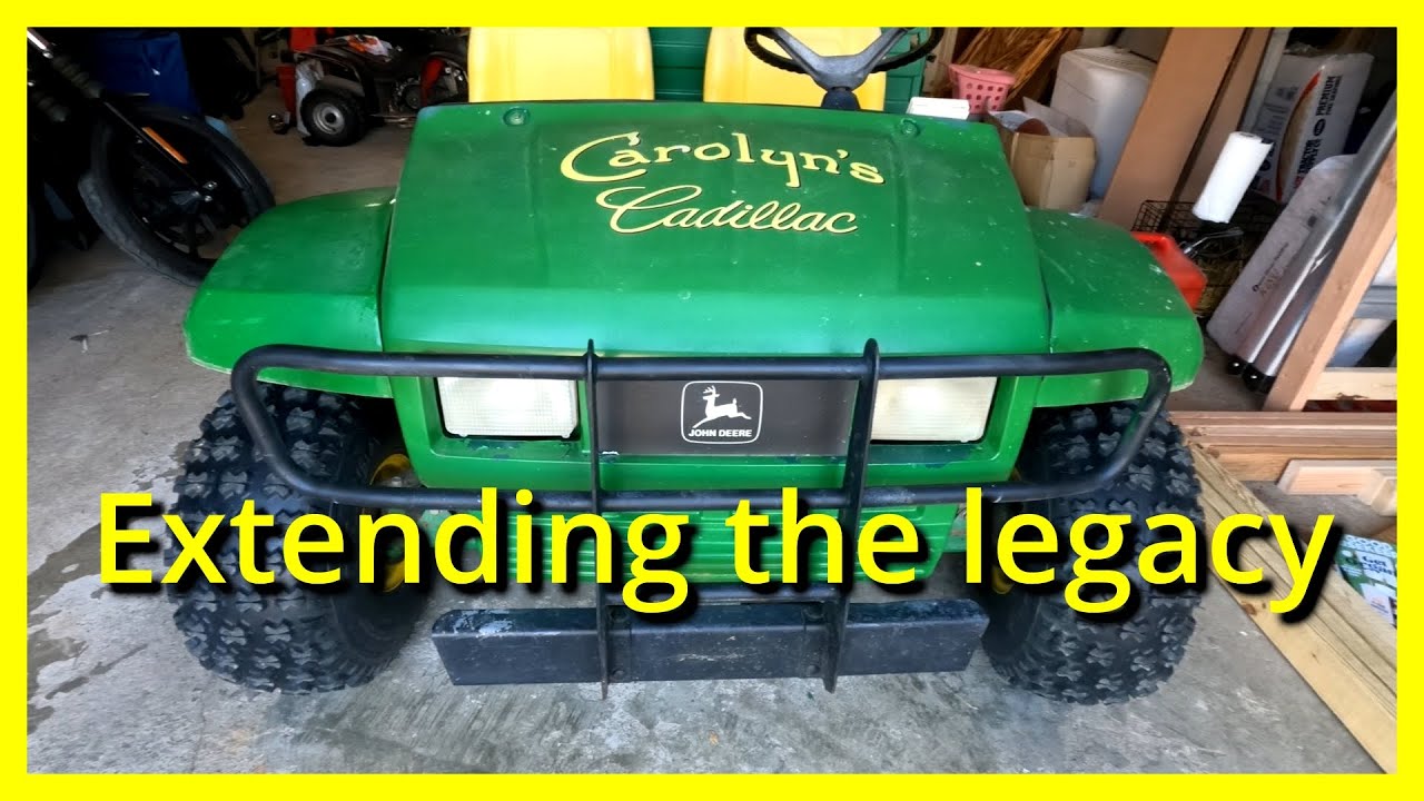 We added a John Deere Gator to the farm (Carolyn's Cadillac) - YouTube