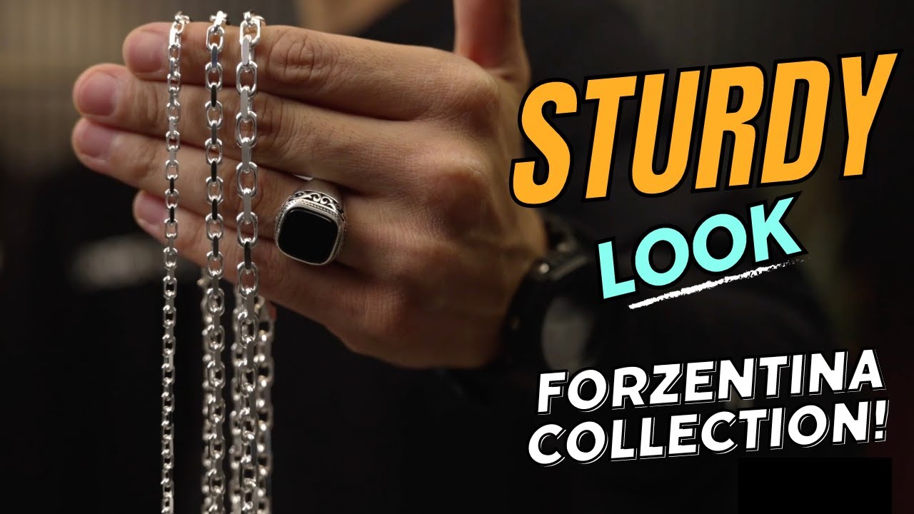 Forzentina Chain Collection SIZES - YouTube