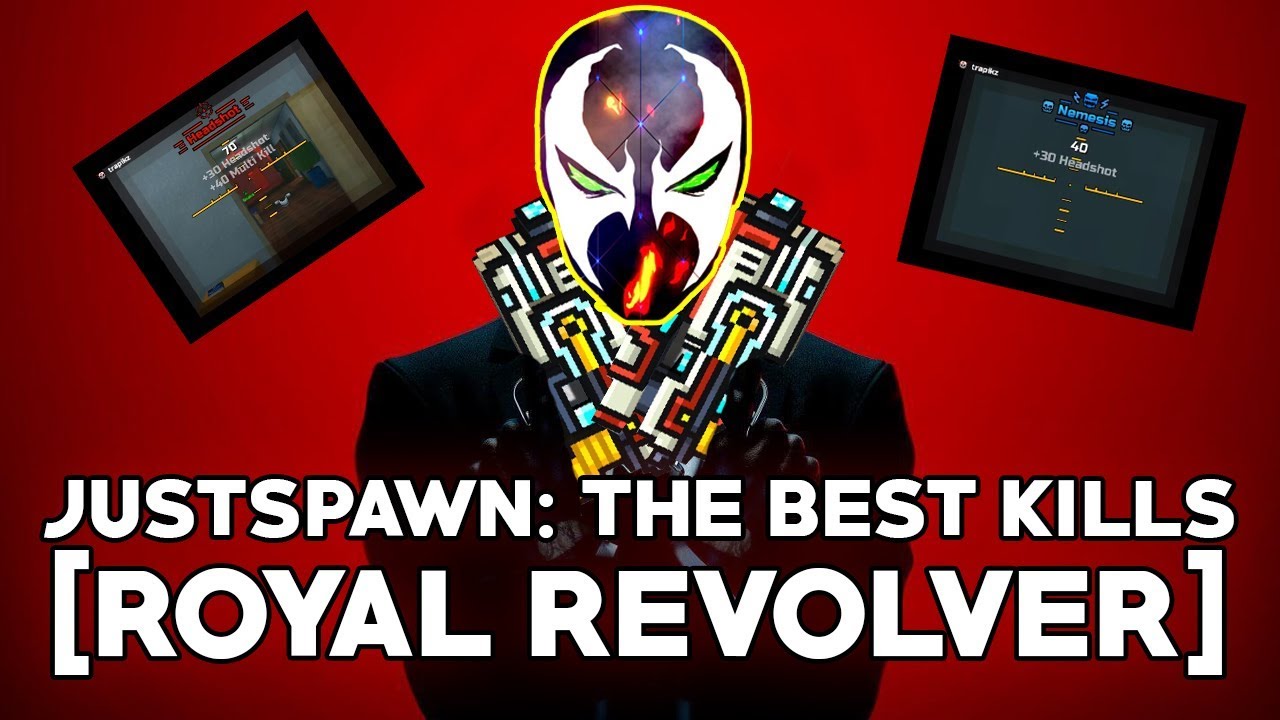 Pixel Gun 3D - JustSpawn: The Best Kills? [Royal Revolver] - YouTube