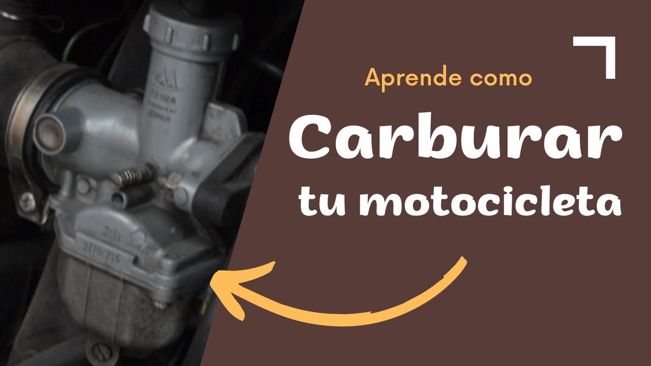 Como carburar una motocicleta - PASO A PASO #mecanicademotos # ...