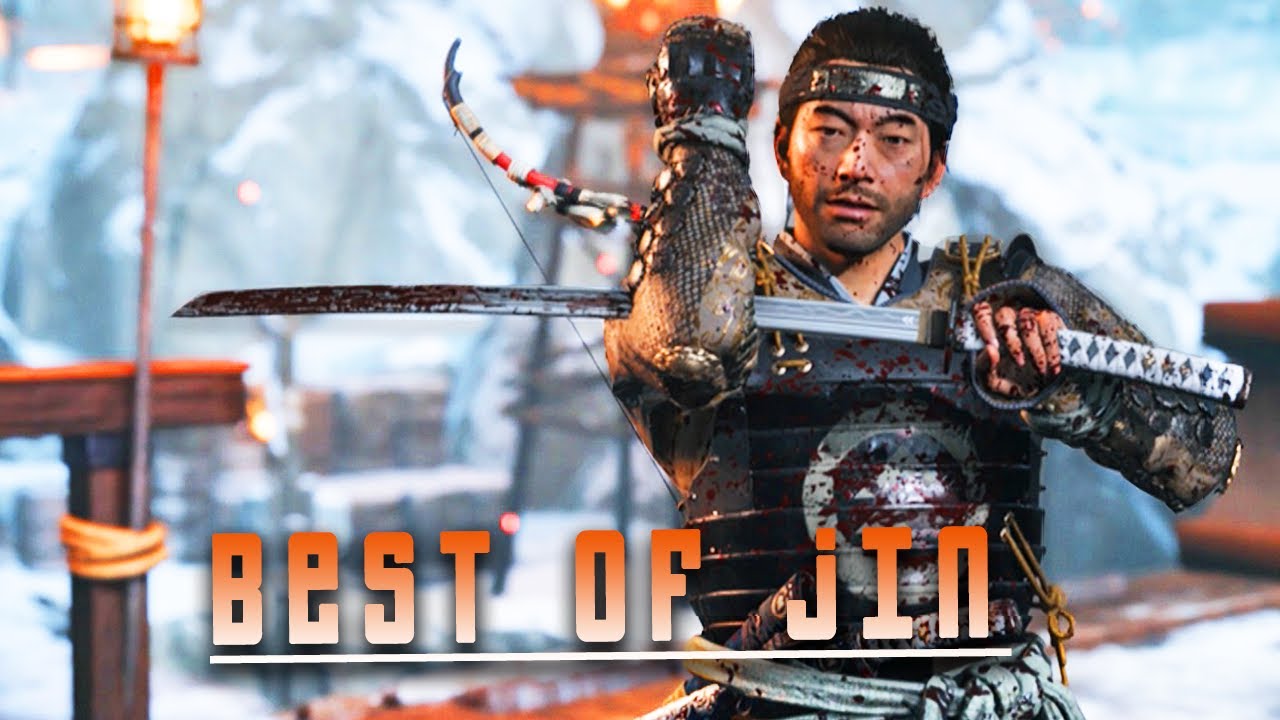 Most Badass Jin Sakai Samurai Moments In GHOST OF TSUSHIMA 1080p 60fps ...