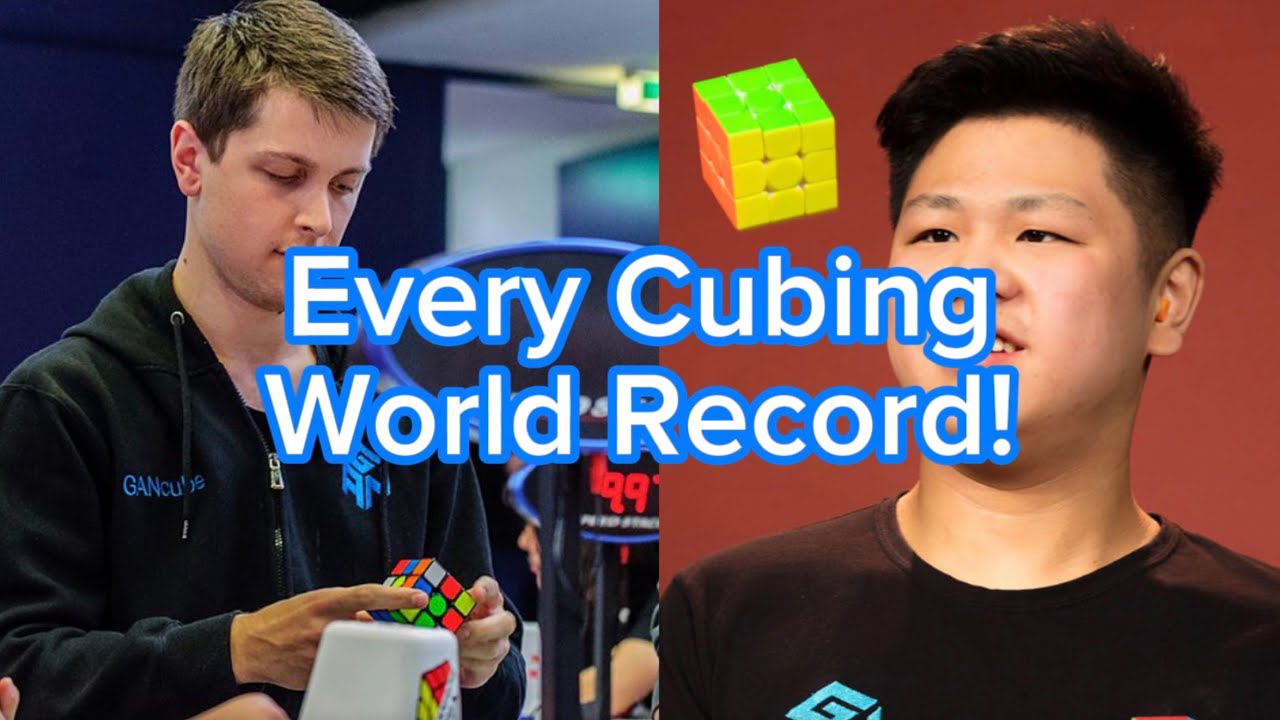 Every Cubing World Record! - YouTube