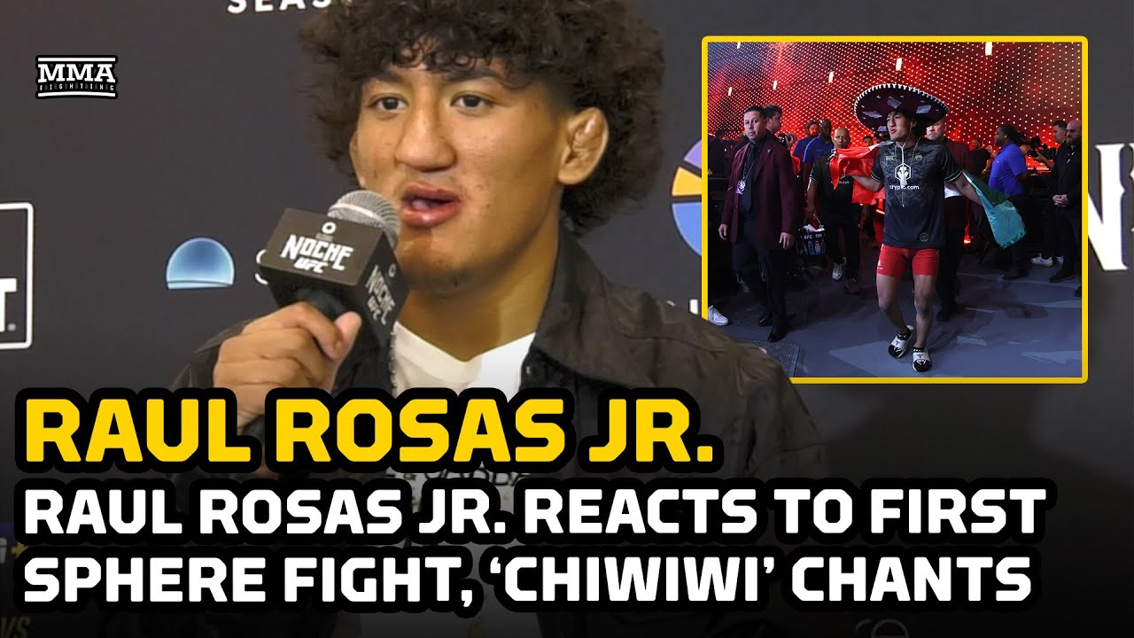 Raul Rosas Jr. Reacts To First Sphere Fight, ‘Chiwiwi’ Chants | Noche ...
