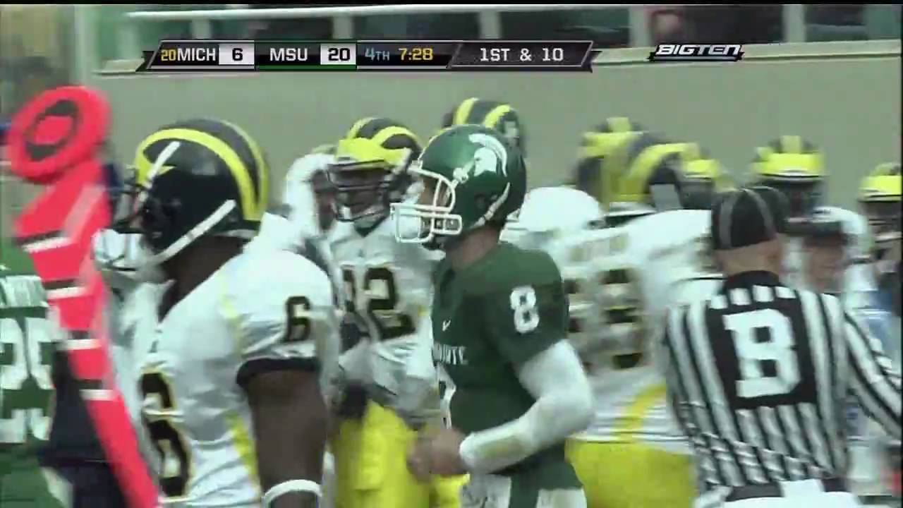 Jonas Mouton Misses Tackle on Cousins - YouTube