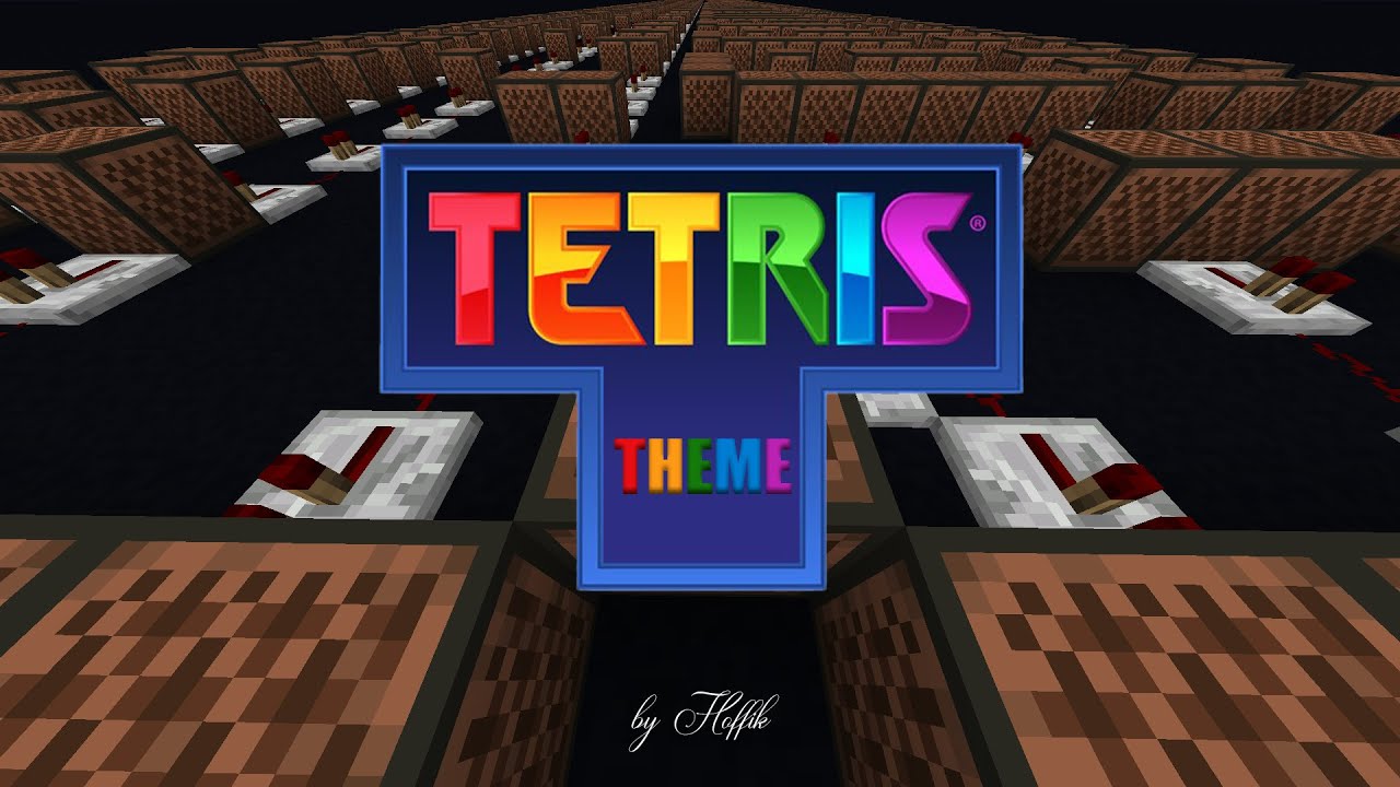 TETRIS theme - Minecraft noteblock music - YouTube