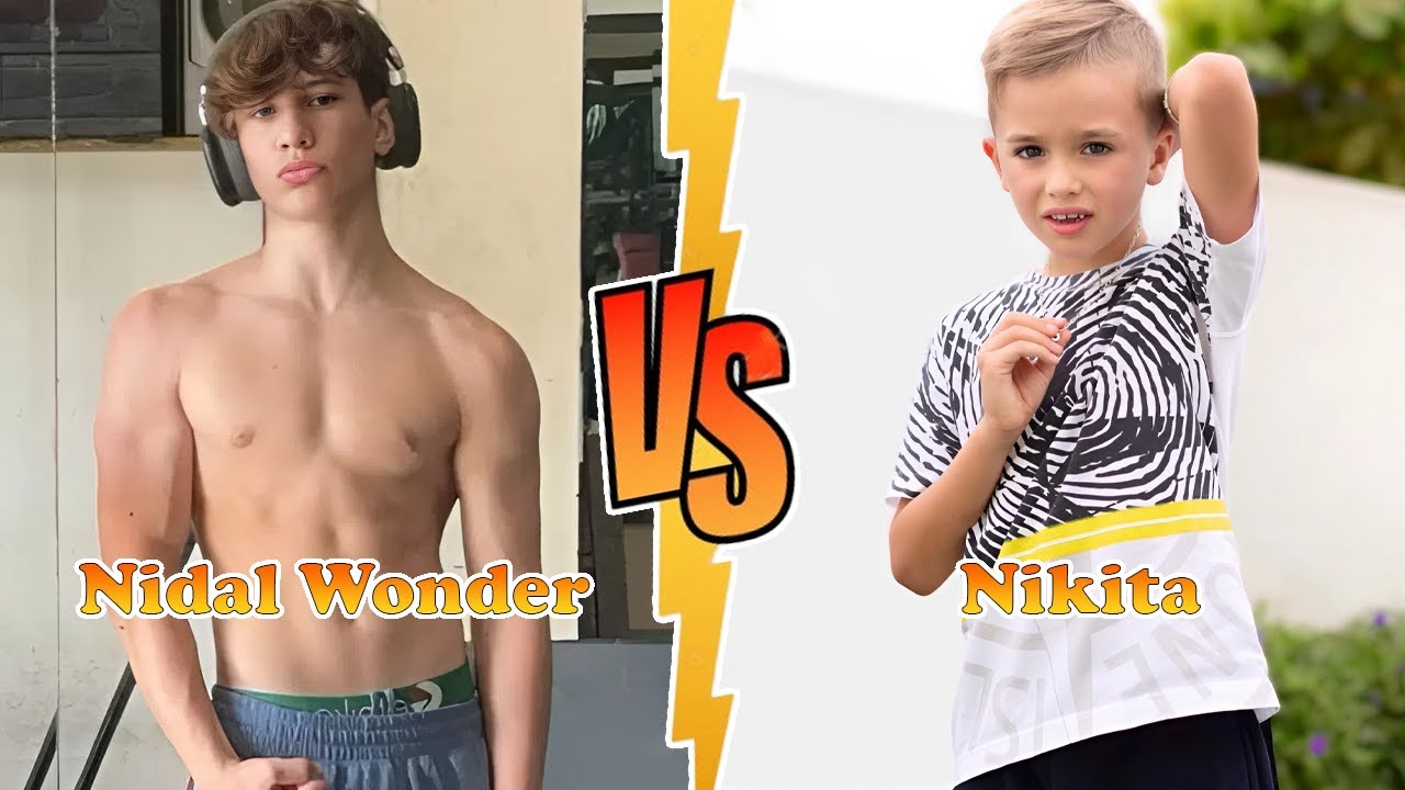 Nidal Wonder VS Nikita (Vlad and Niki) Transformation ★ From Baby To ...