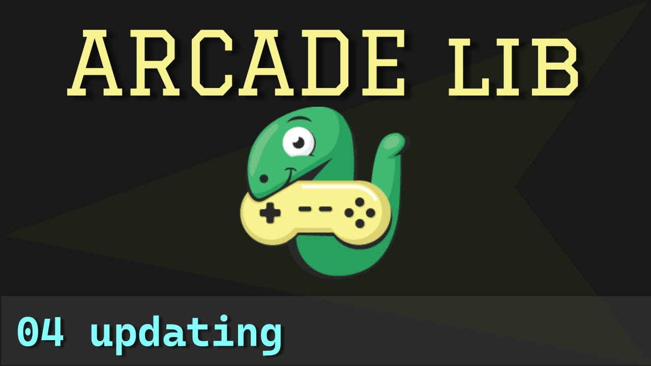 Python Arcade library - 04 - updating and creating a bouncing ball ...