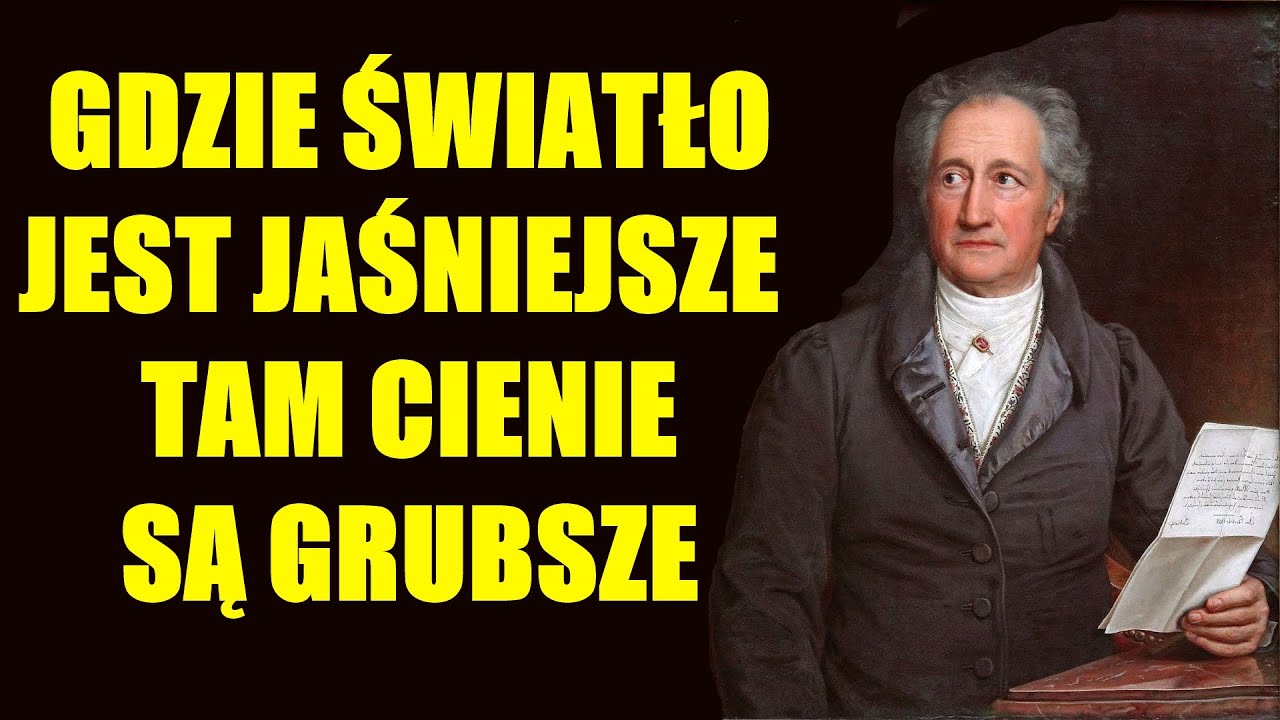 Johann Wolfgang Goethe to legendarny filozof i pisarz Jego cytaty ...
