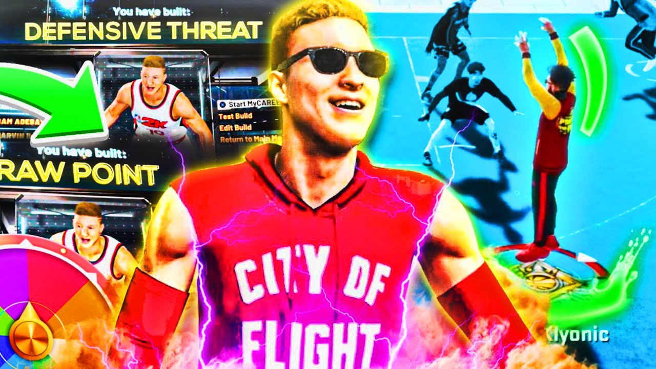 WHEEL OF RAREST BUILDS IN NBA 2K20 PART 6!! I Found The Rarest Legend ...