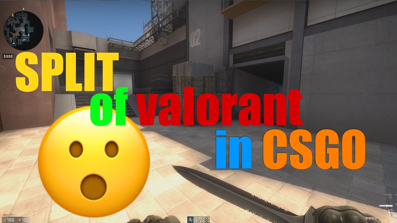 Valorant's SPLIT map in CSGO looks amazing [Please Subscribe] - YouTube