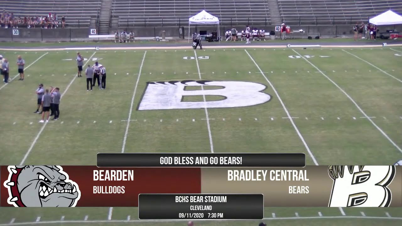 BCHS Bears host the Bulldogs of BHS on Thursday, August 27, 2020 - YouTube
