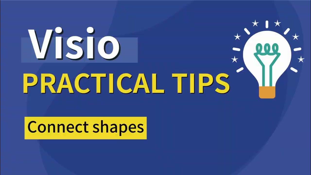 🔗 Connecting Shapes in Visio! (Building Structured Diagrams) - YouTube