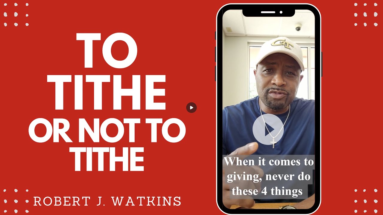 To tithe or not to tithe - YouTube