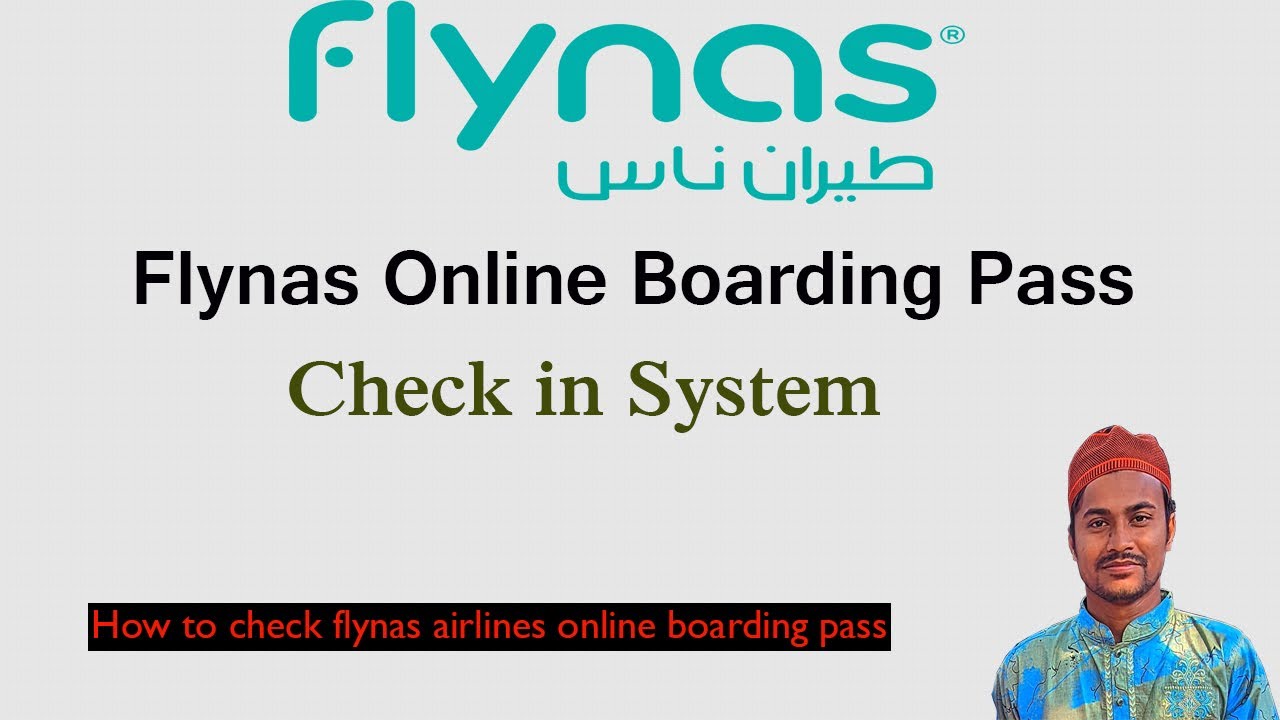 flynas online boarding pass check in system || how to check flynas ...