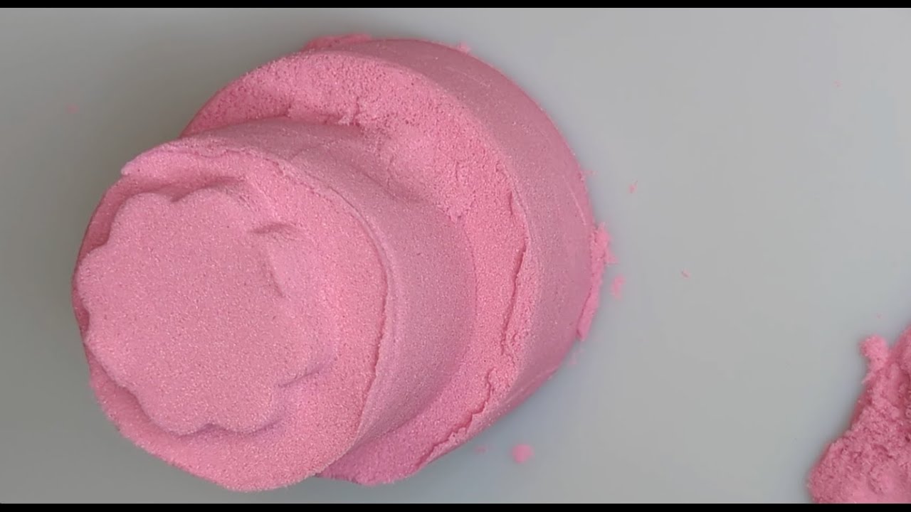 KINETIC SAND CAKE ART - YouTube