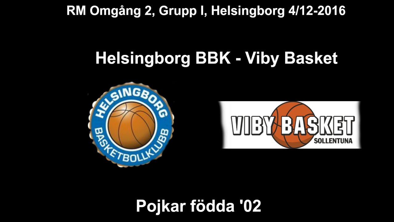HBBK P02 - Viby Basket P02 4/12-16 - YouTube