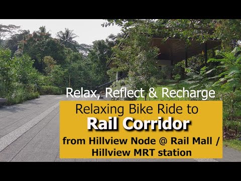 Relaxing Bike Ride to Rail Corridor from 9 Mile Platform Hillview node ...