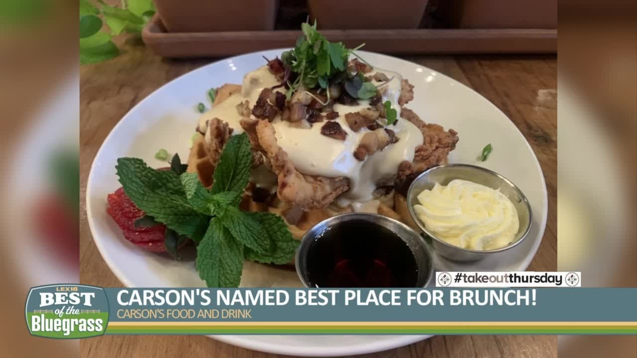 Carson's Food and Drink named best place for brunch - YouTube