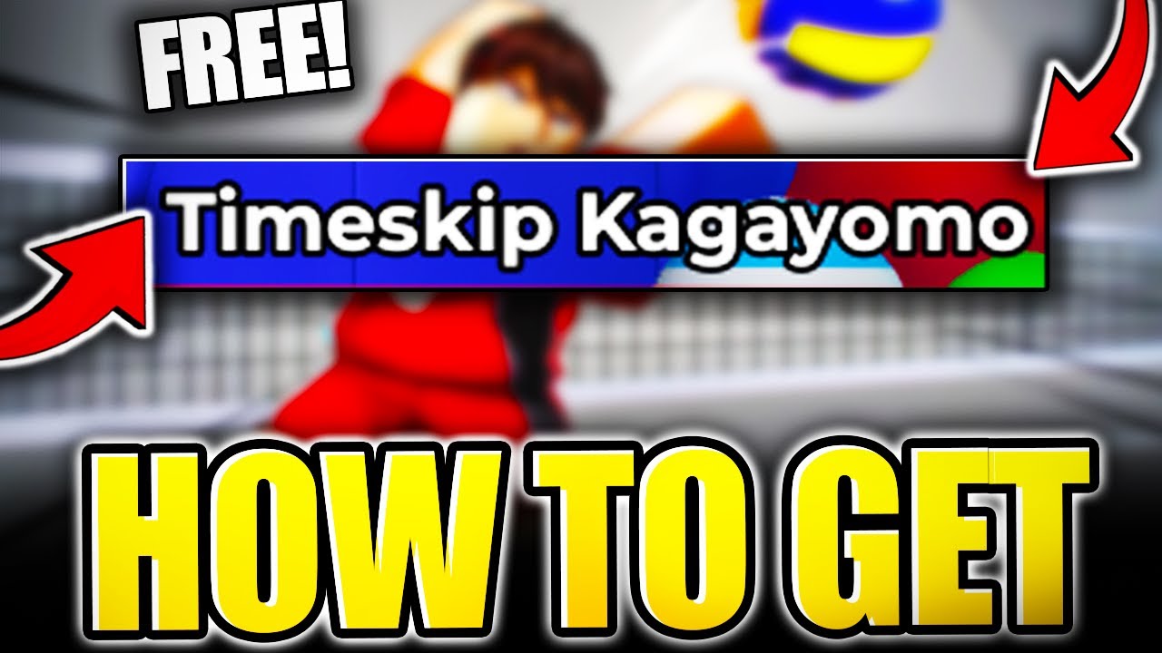 How To GET TIMESKIP KAGAYOMO SHOWCASE In VOLLEYBALL LEGENDS! Roblox ...