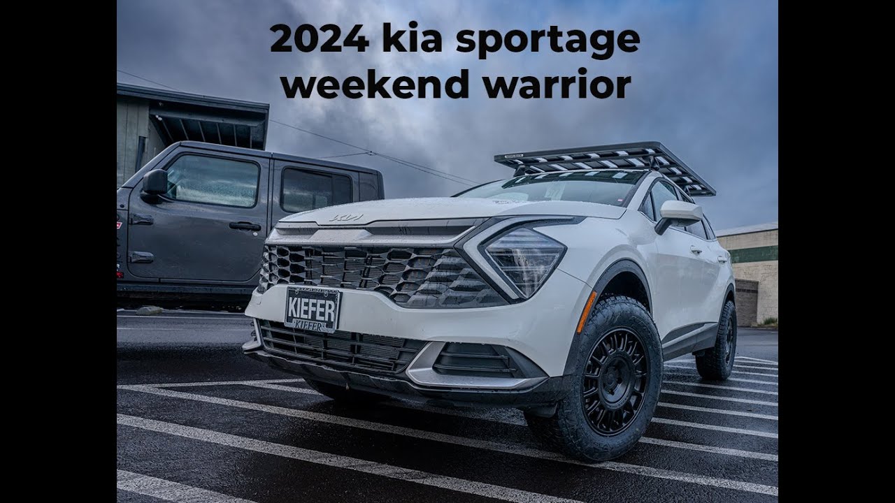 Introducing The Ultimate Weekend Warrior: Lifted 2024 Kia Sportage ...