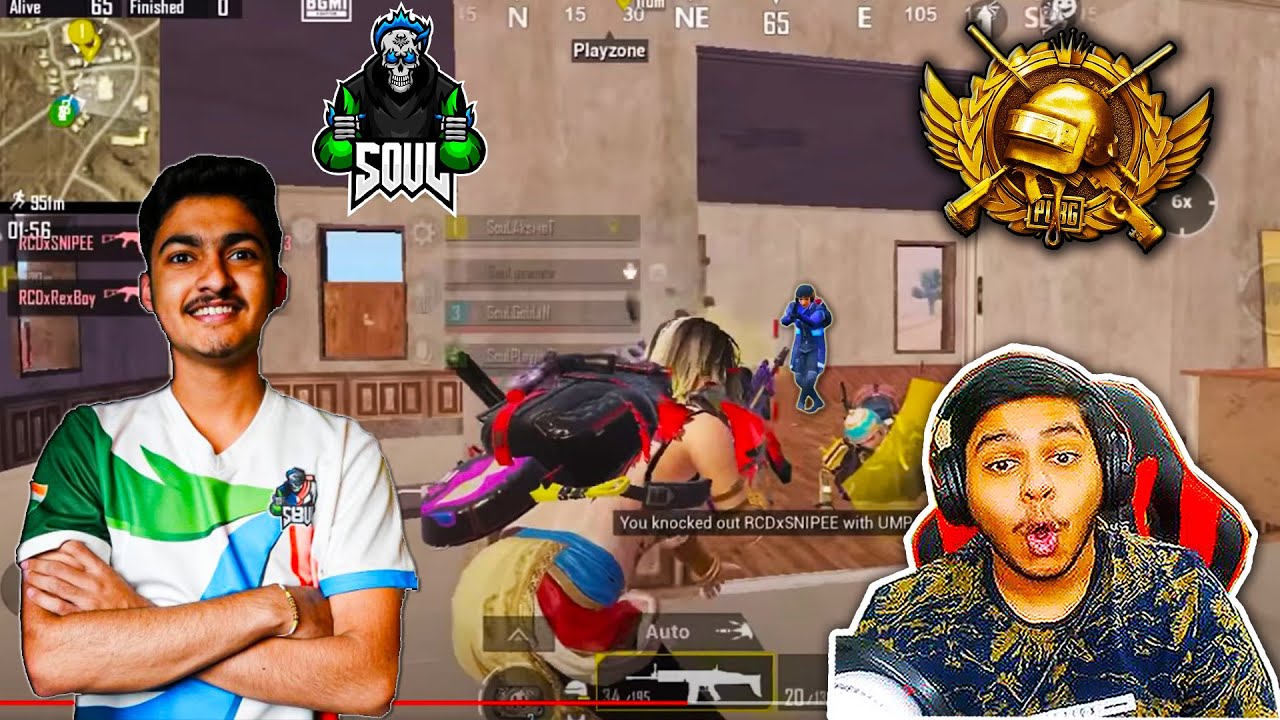 BGMS MVP Rank 1 Player Soul GOBLIN BEST Moments in PUBG Mobile (BGMI ...