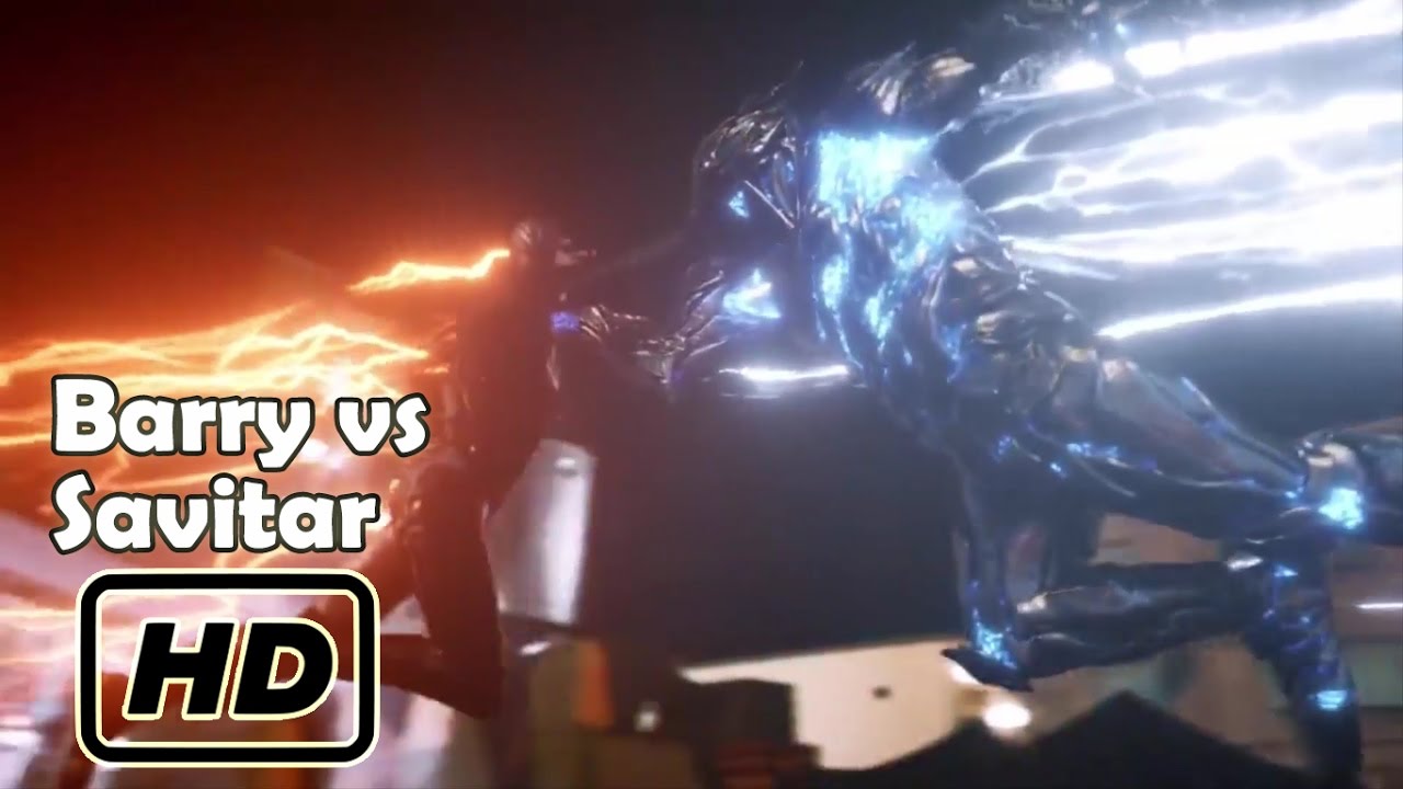 Barry vs Savitar | The Flash 3.Sezon 15.Bölüm - YouTube