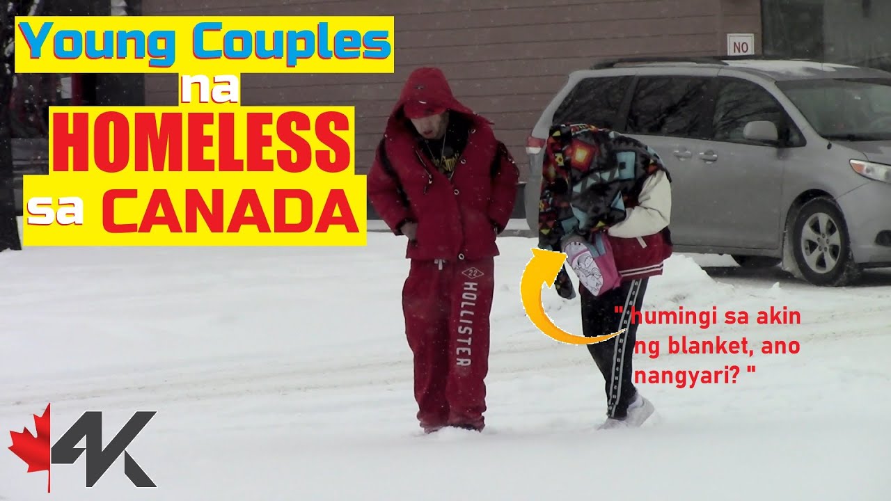 Young Couples na Homeless sa Canada, lasing sa pinagbabawal na gamot at ...