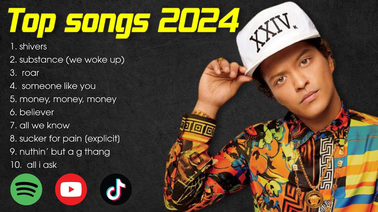 Top Popular Songs 2024 - Adele, Miley Cyrus, rema, Shawn Mendes, Justin ...