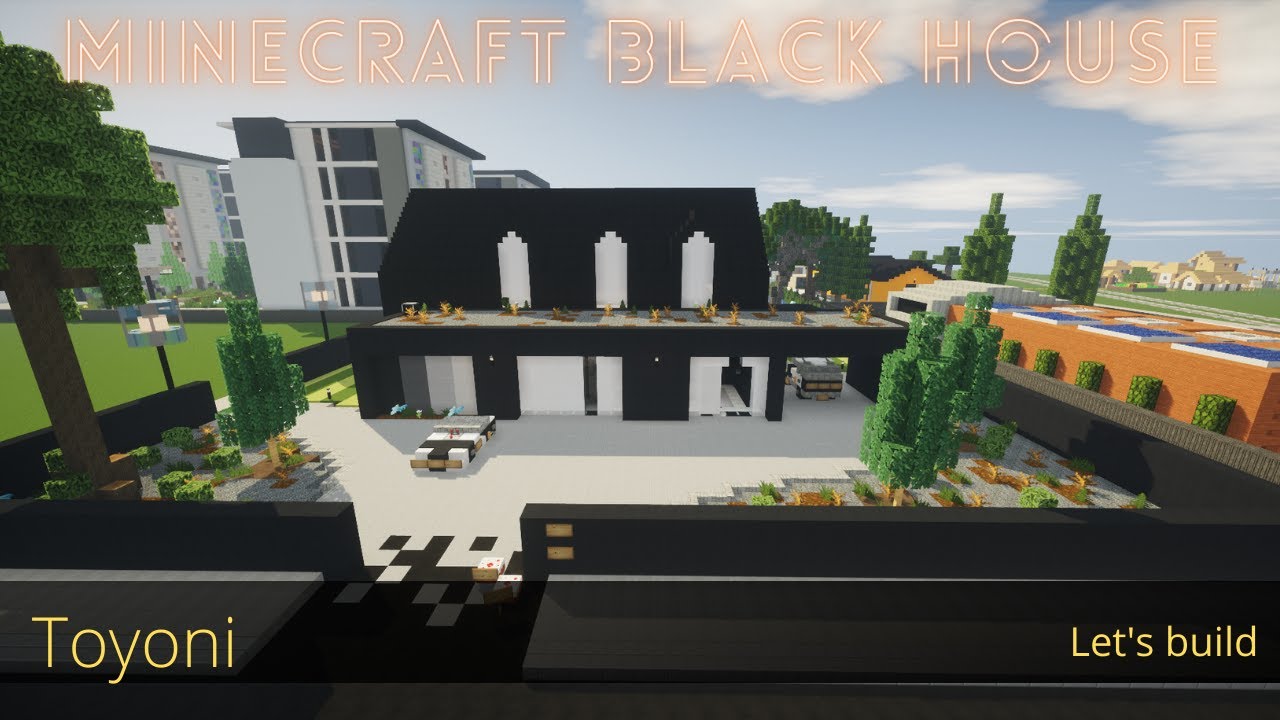 Minecraft black house - YouTube