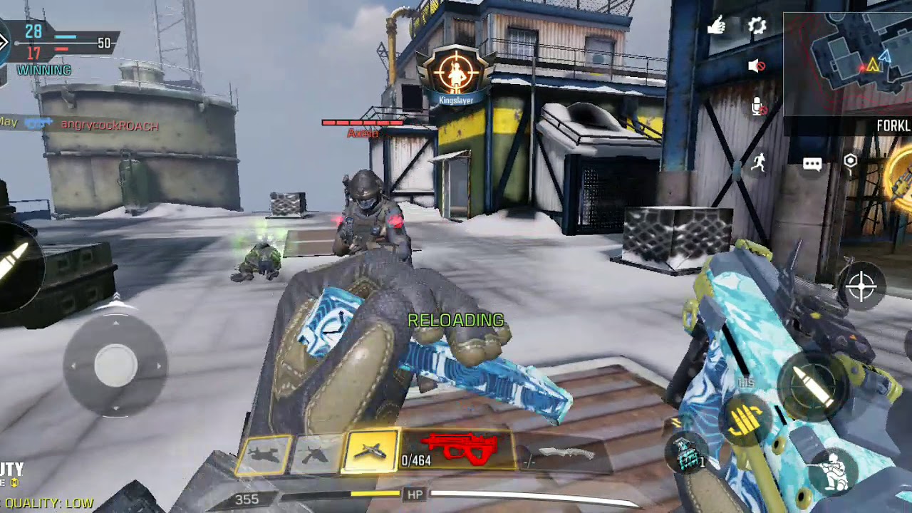 CODM winning using stealth chopper - YouTube