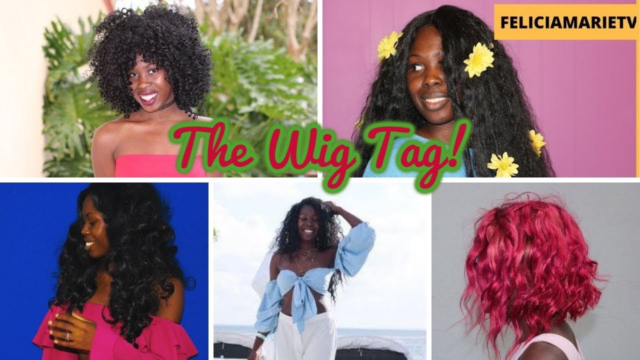 The Wig Tag | Wig Wednesday | Vlogmas Day 5 - YouTube