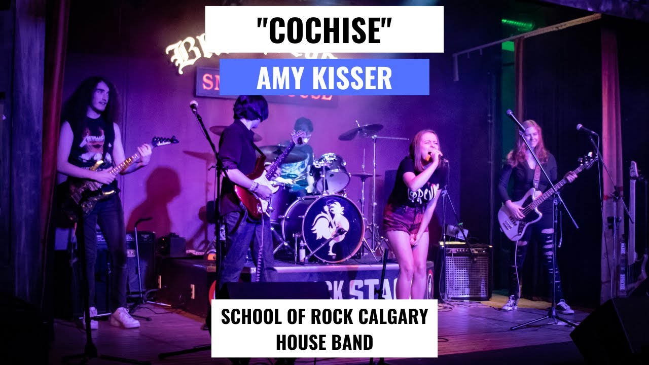 “Cochise” | Amy Kisser – School of Rock Calgary House Band - YouTube
