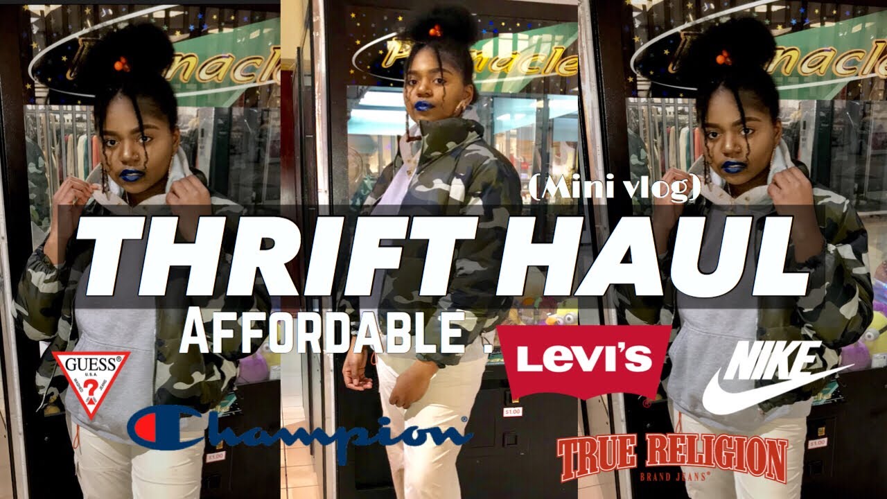 Try On Haul | Thrift shopping | Mini Vlog | MONTREAL | Picky Vegan ...