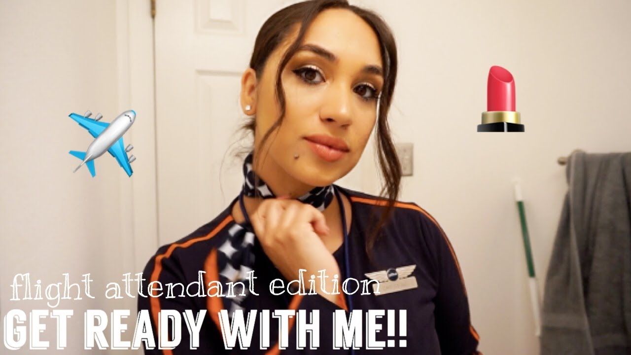 A FLIGHT ATTENDANT'S EVERYDAY MAKEUP ROUTINE! - YouTube