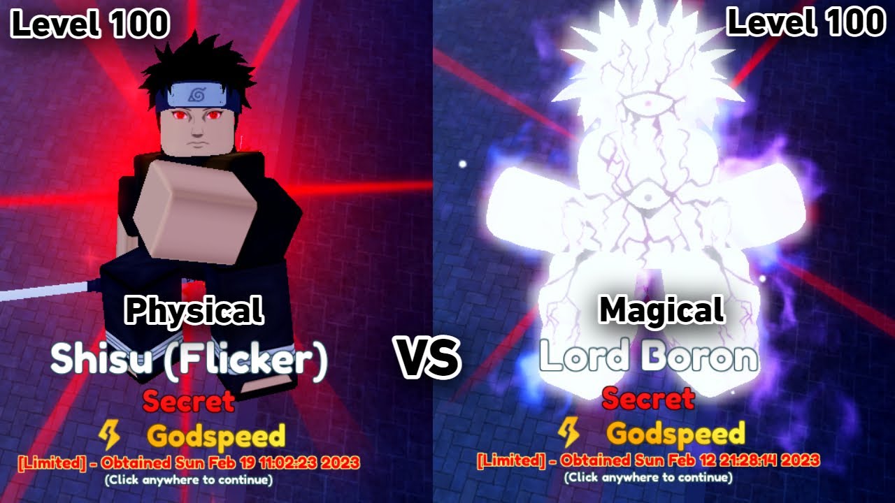 Lord Boros Vs. Shisui Flicker Anime Adventures - YouTube