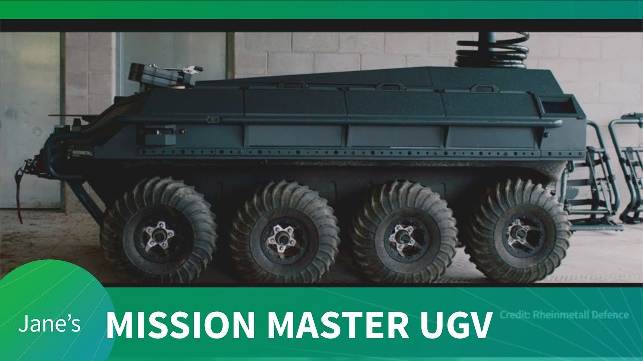 First look at Rheinmetall Canada's Mission Master UGV - YouTube